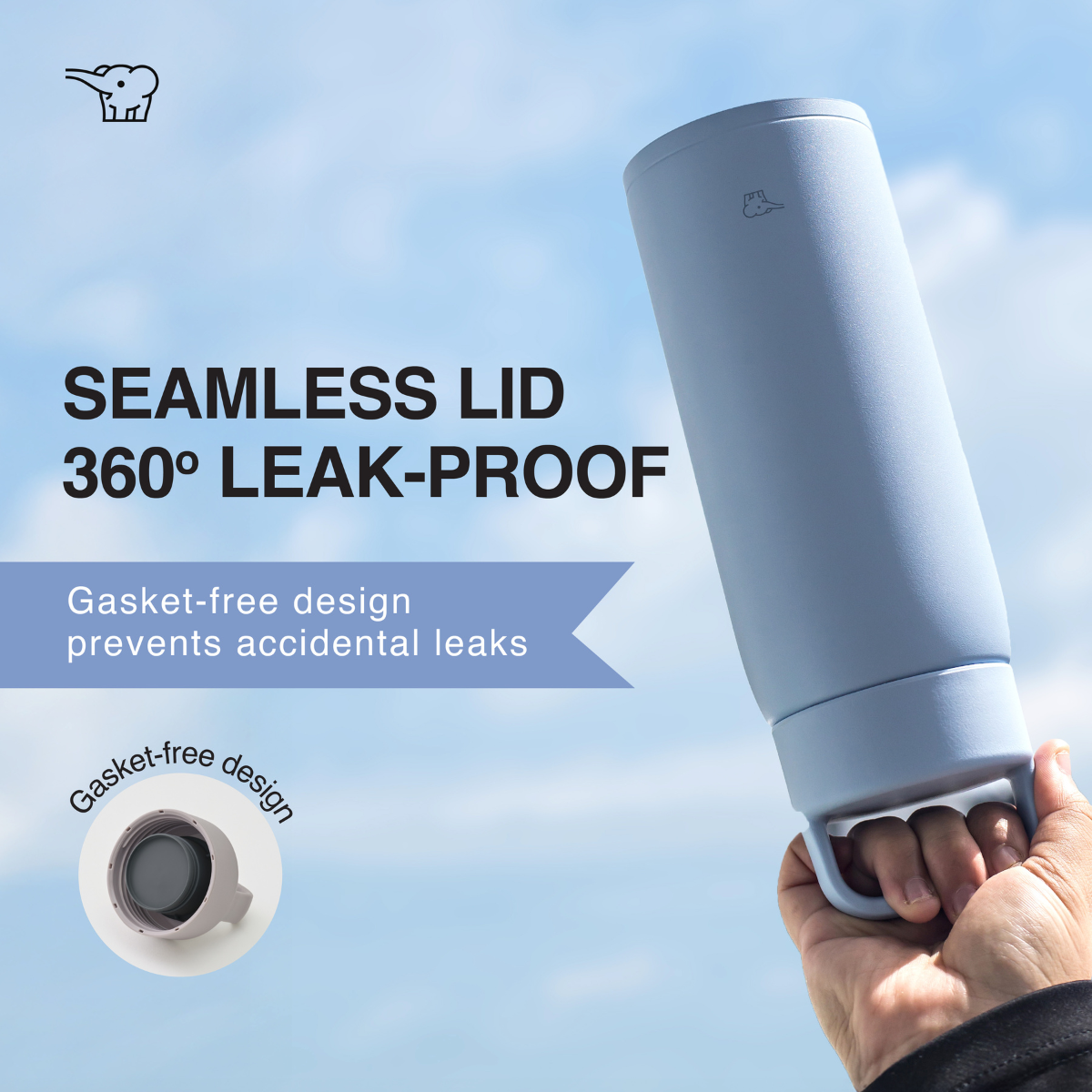 ZOJIRUSHI 0.8L/1.0L S/S TWIST OPEN MUG - SU-DA80/100